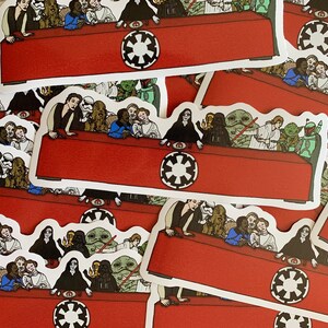 Last Supper 6" Vinyl Sticker - Etsy