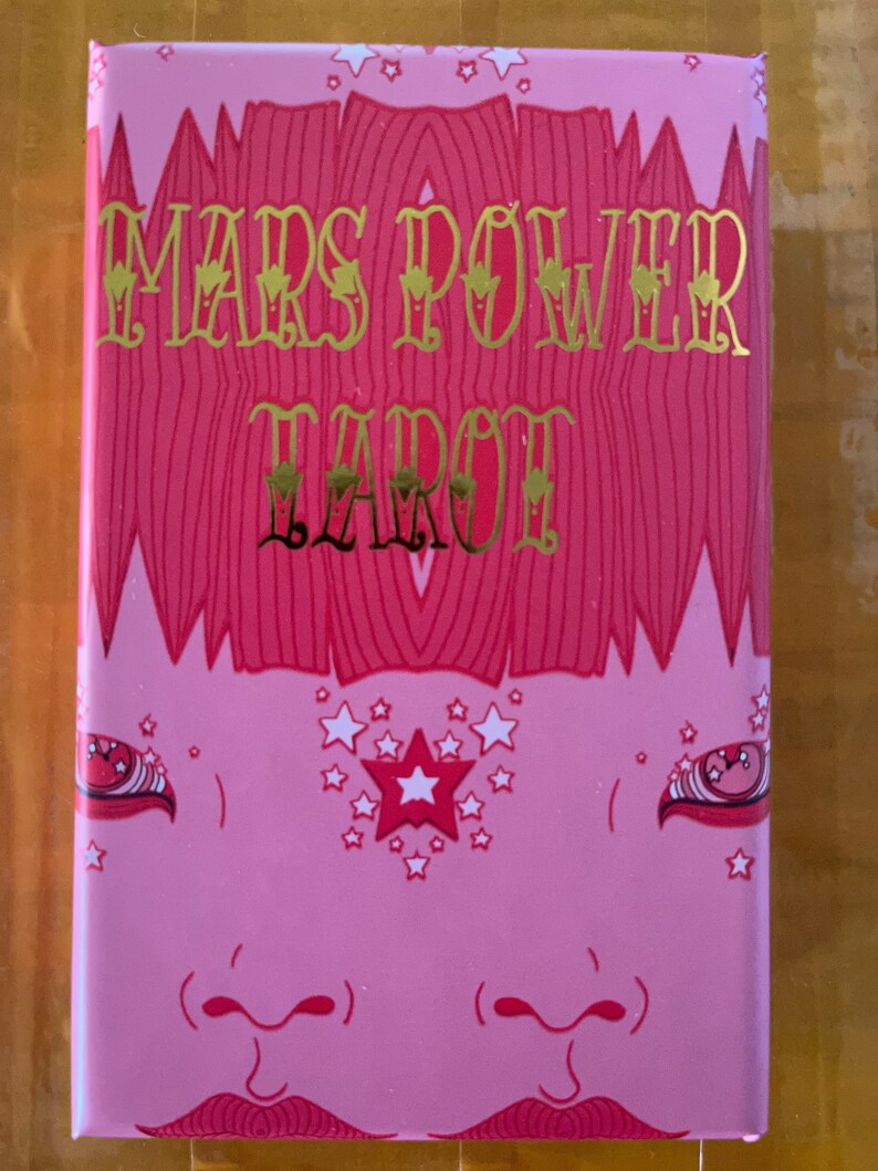 B Grade Red Edge Mars Power Tarot Deck - Etsy