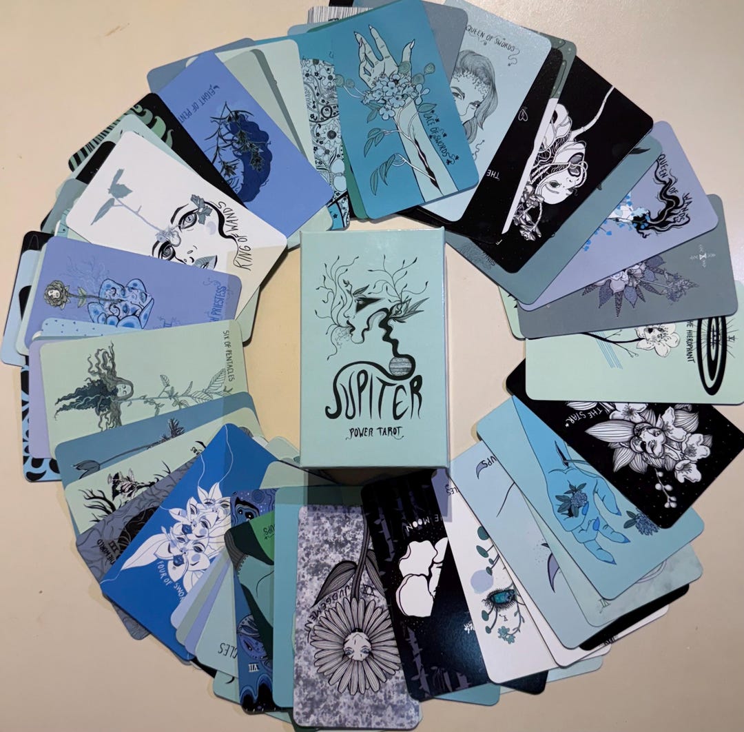 Jupiter Power Tarot - Etsy