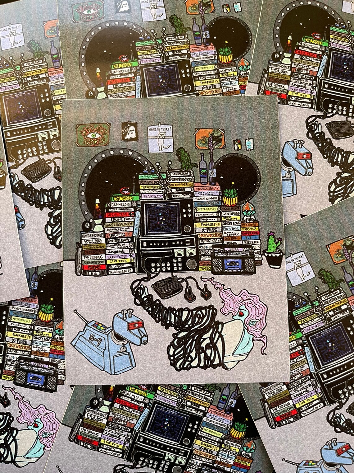 Tangled in VHS 4 Vinyl Sticker | Etsy