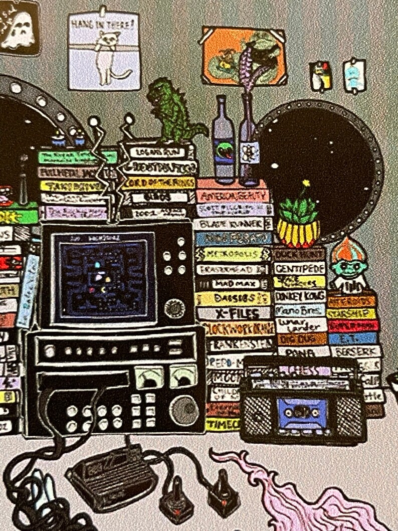 Tangled in VHS 4" Vinyl Sticker - Etsy