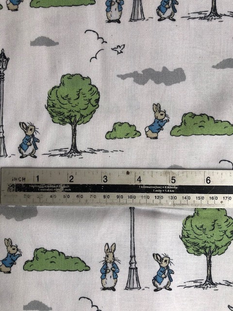 Beatrix Potter Peter Rabbit Fabric 100% Cotton Various | Etsy
