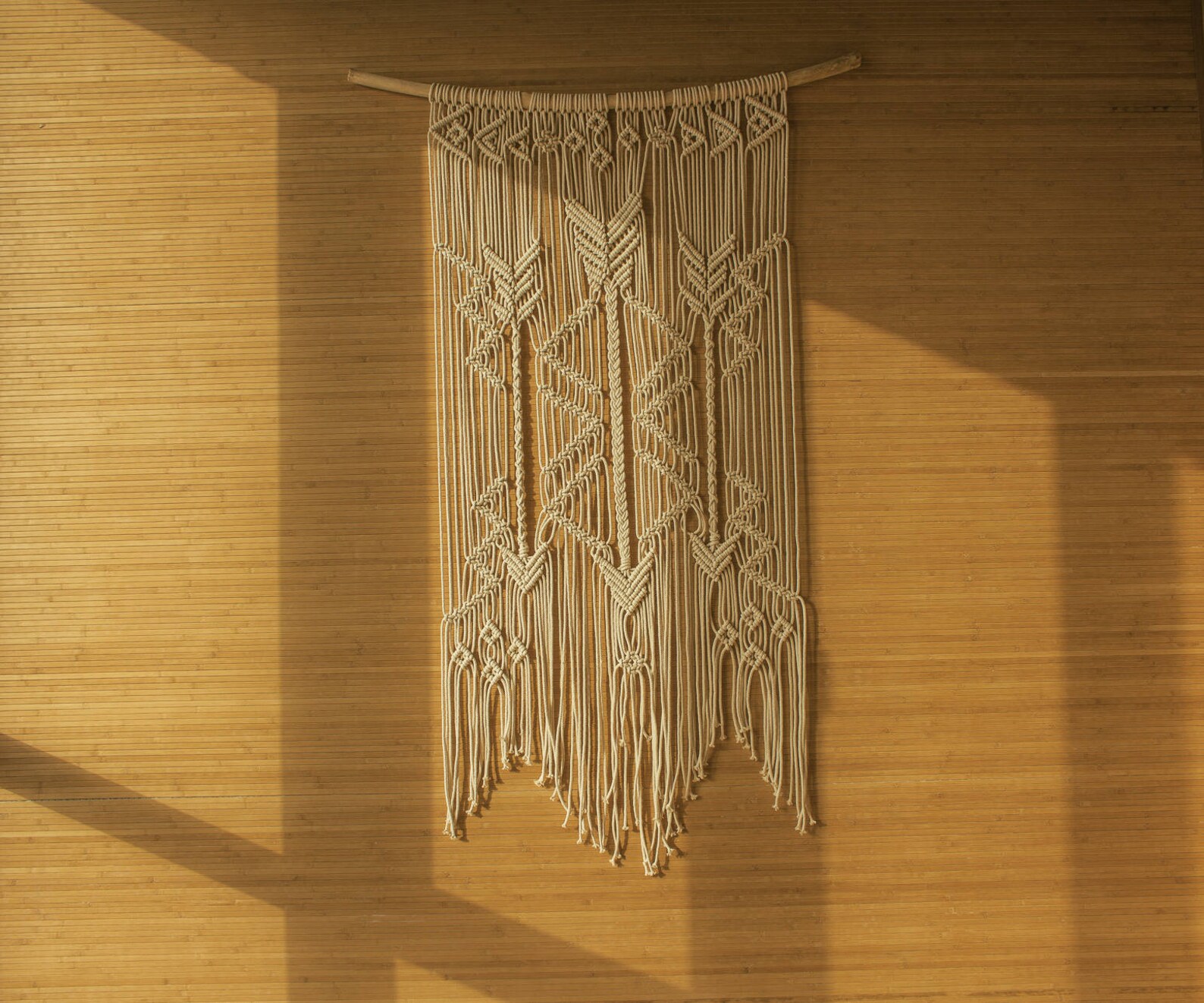 Macrame Mural Large Macrame Wall Hanging Indian Wall Art - Etsy