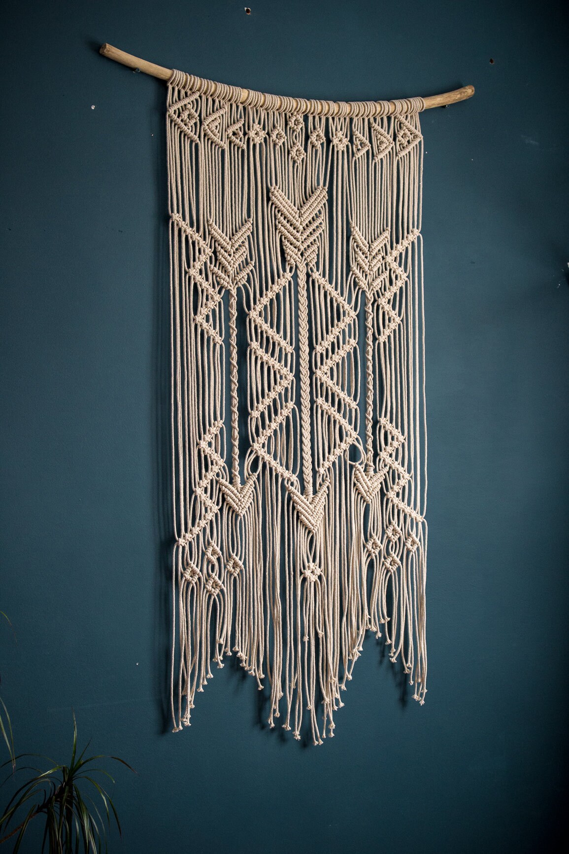 Large Macrame Wall Hanging, Arrow Wall Art, Wall Tapestry, Woven Wall ...