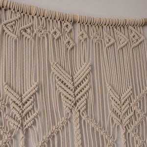 Large Macrame Wall Hanging, Arrow Wall Art, Wall Tapestry, Woven Wall Hanging, Southwest Decor ...