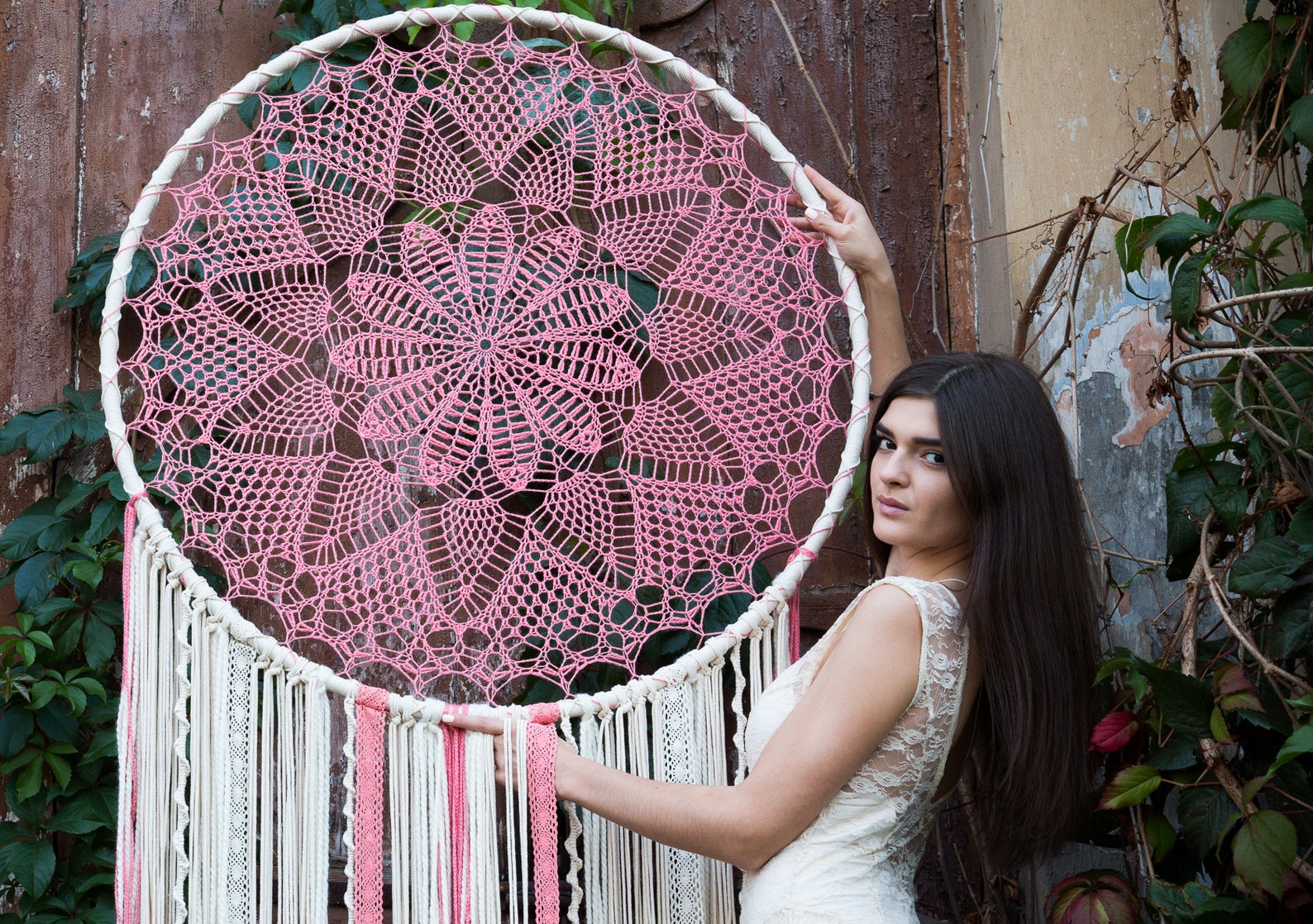 Giant Dreamcatcher Wall Hanging, Extra Large Dream Catcher, Boho Baby ...