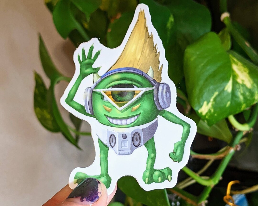 Mic Wazowski Stickers - Etsy