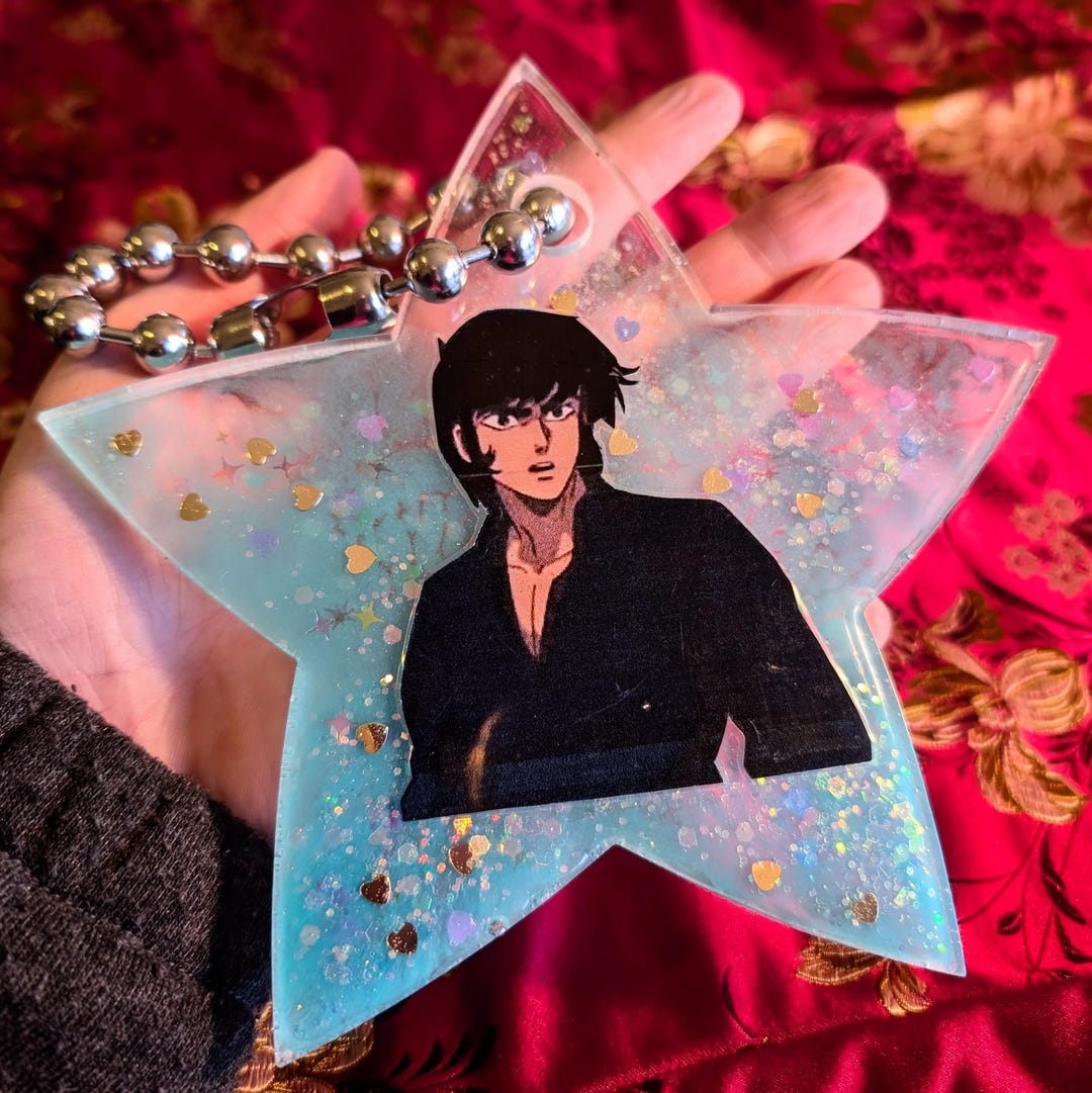 OVERSIZED Akira Fudo Resin Keychain - Etsy