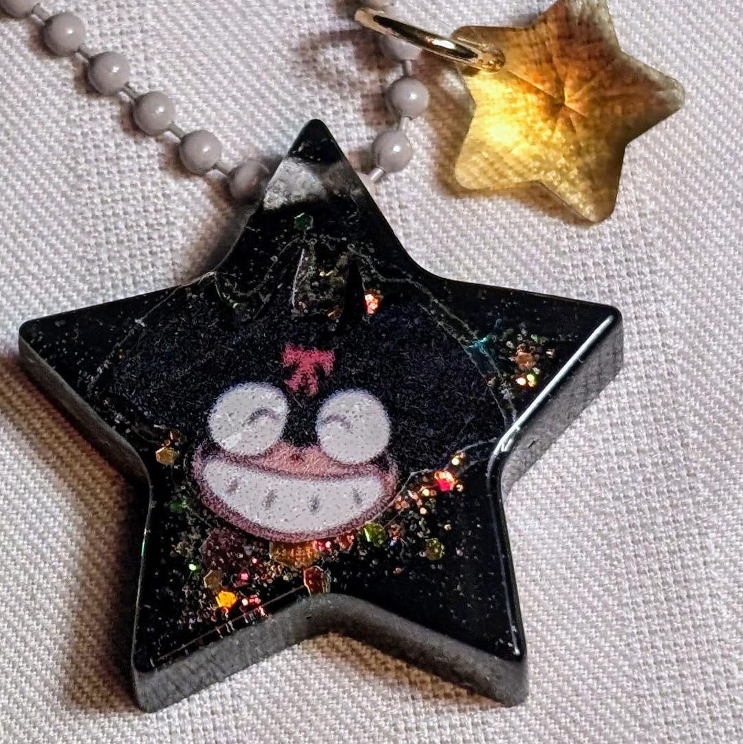 Mini Chibi Devilman Resin Keychain - Etsy