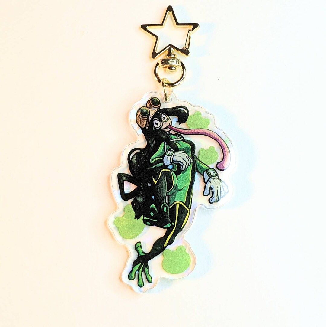 Froppy Tsuyu Acrylic Keychain - Etsy