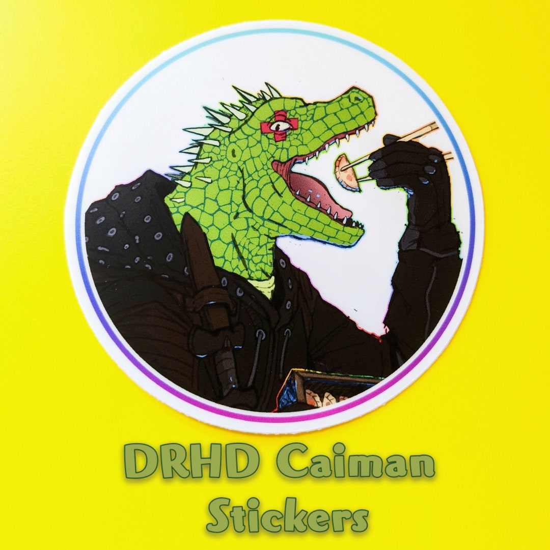 Dorohedoro Caiman Stickers - Etsy