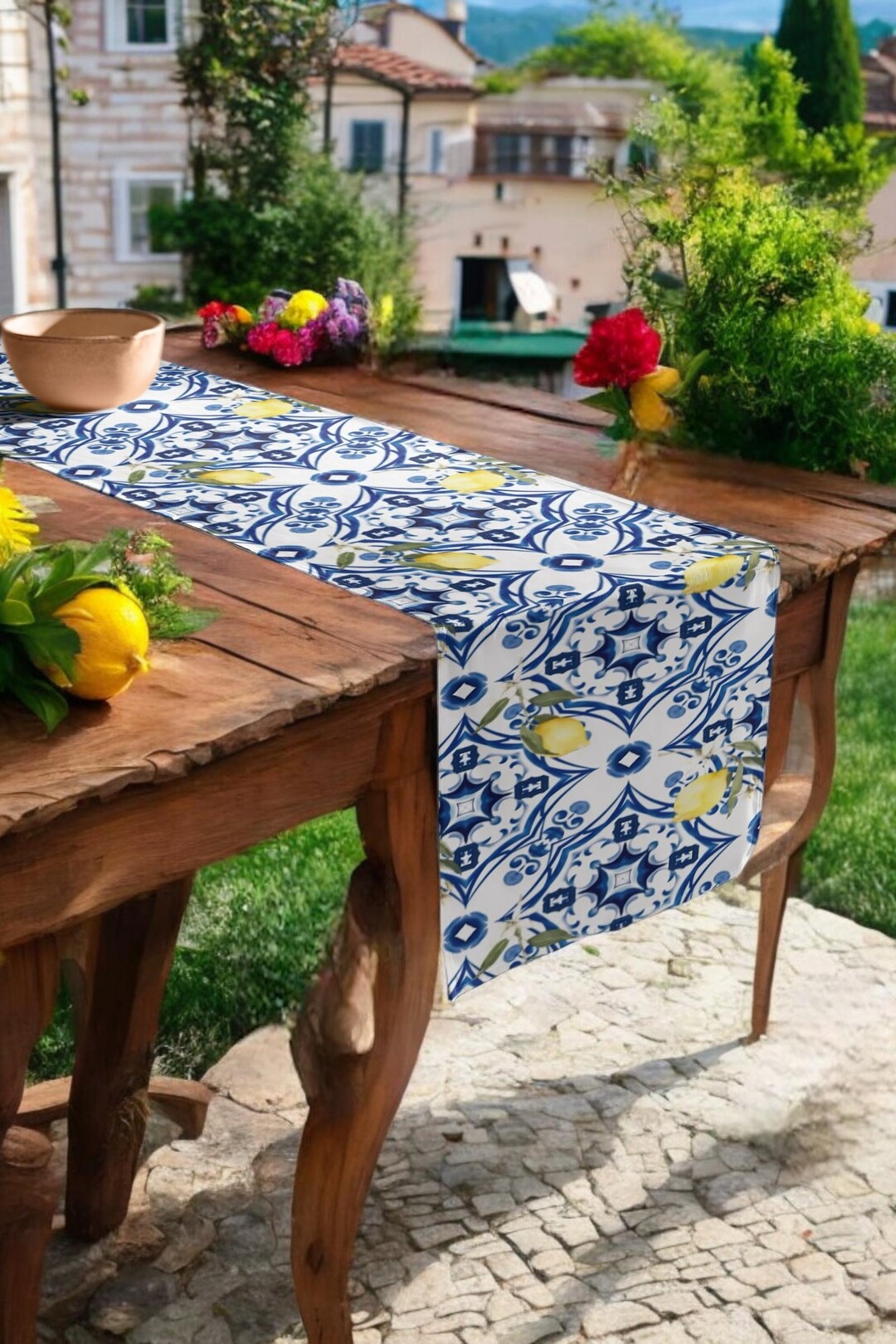 Mediterranean,lemon,mosaic,italian Style,mediterranean Tiles,lemon ...