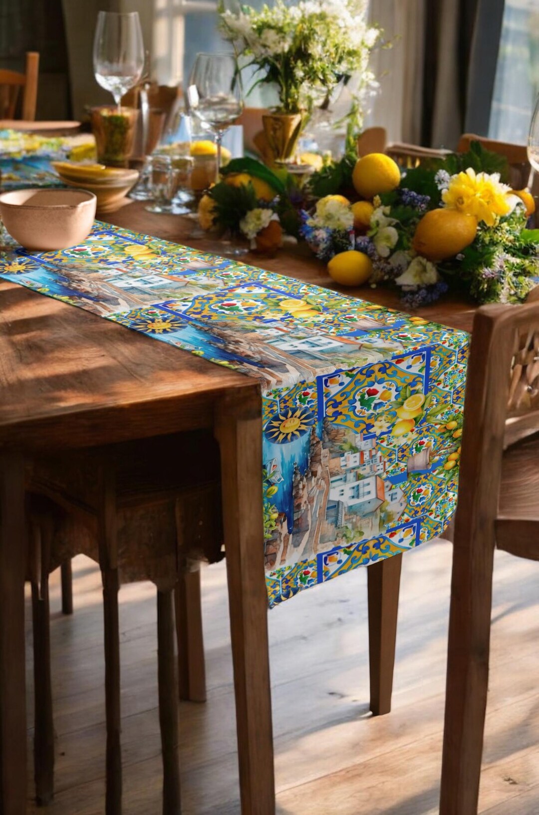 Mediterranean,lemon,mosaic,italian Style,sicilian Sun,lemon,tiles ...
