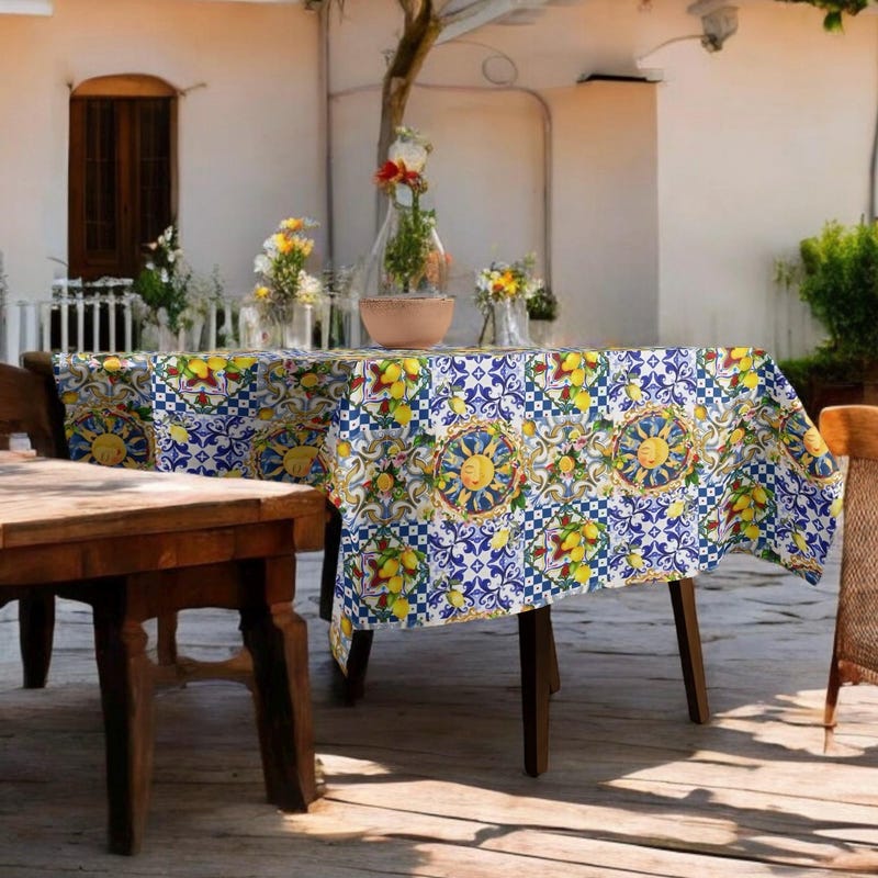 Italian Tablecloth - Etsy