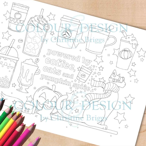 Spice Coloring Page - Etsy