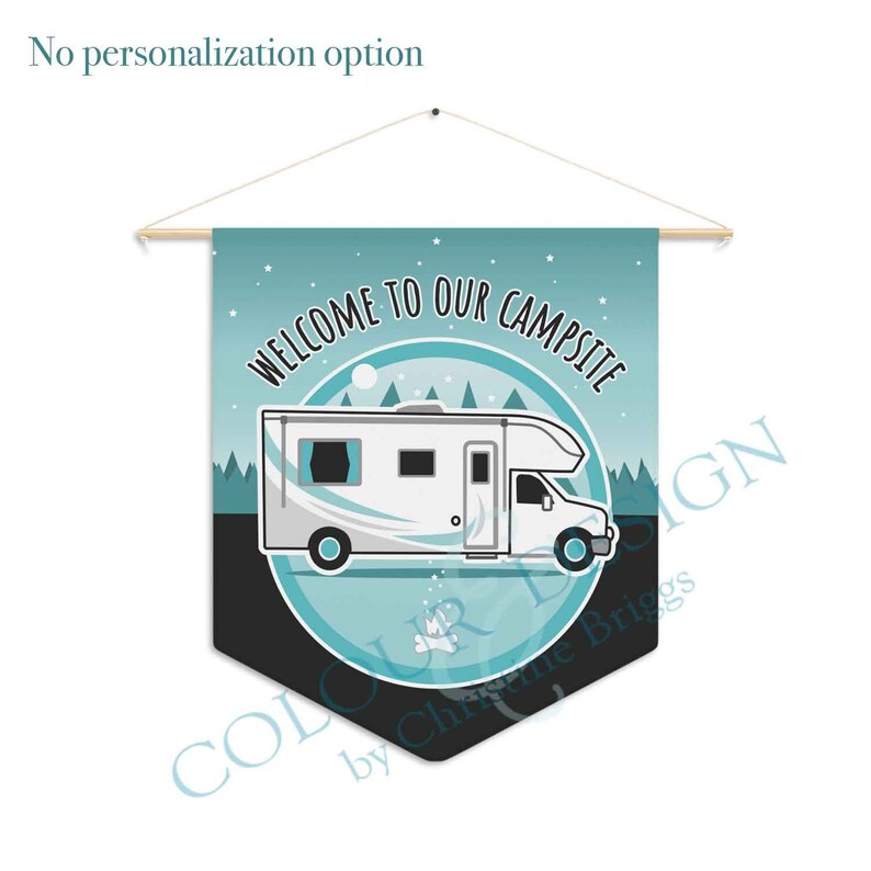 Custom Class C Motorhome Campsite Welcome Pennant. Personalized RV ... Custom Class C Motorhome Campsite Welcome Pennant. Personalized RV ...