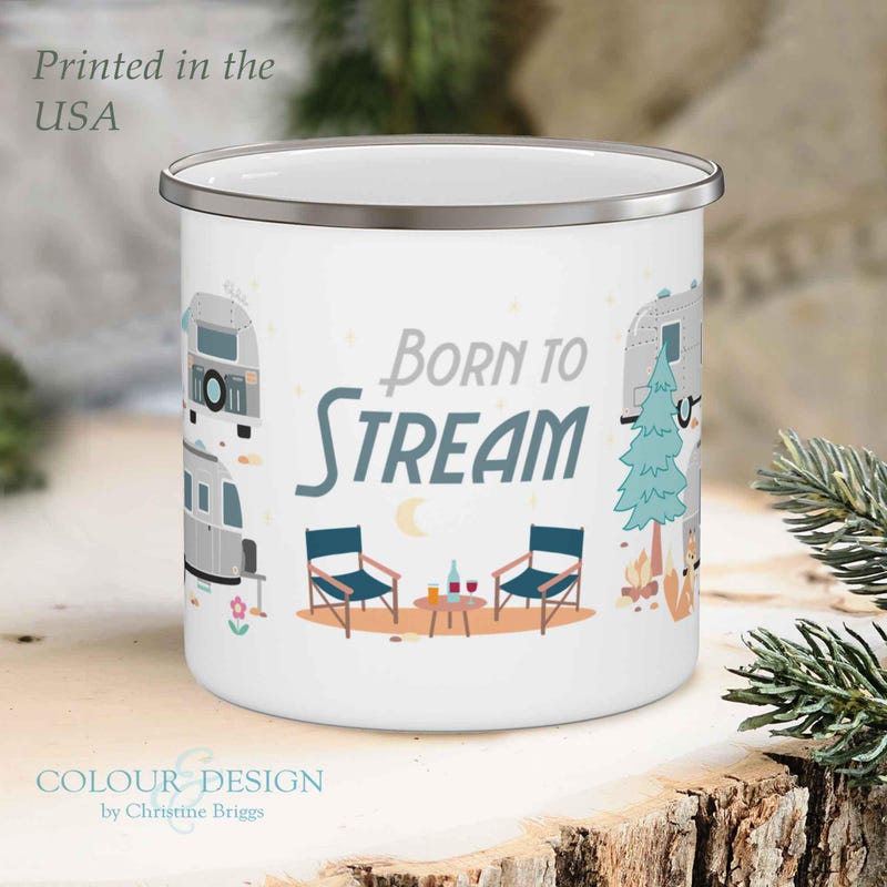 Enamel Cups Caravan - Etsy