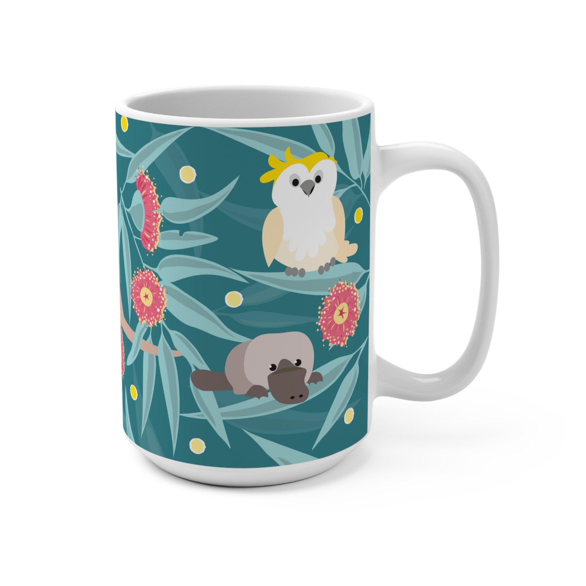 Australian Wild Animal Ceramic Mug. Cute Aussie Birds and - Etsy