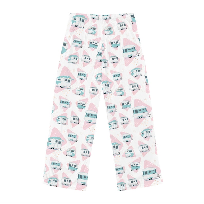 Camping Pajama Pants - Cute RV Caravan Camper Women's PJ Sleepwear - Etsy