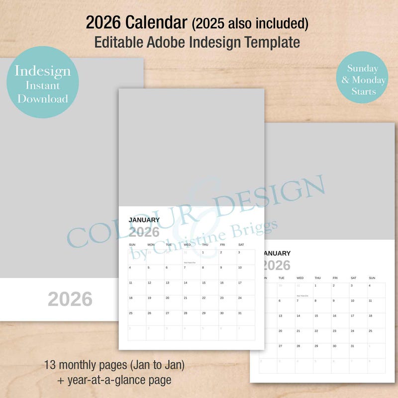 2025 2026 used calendar - Etsy México