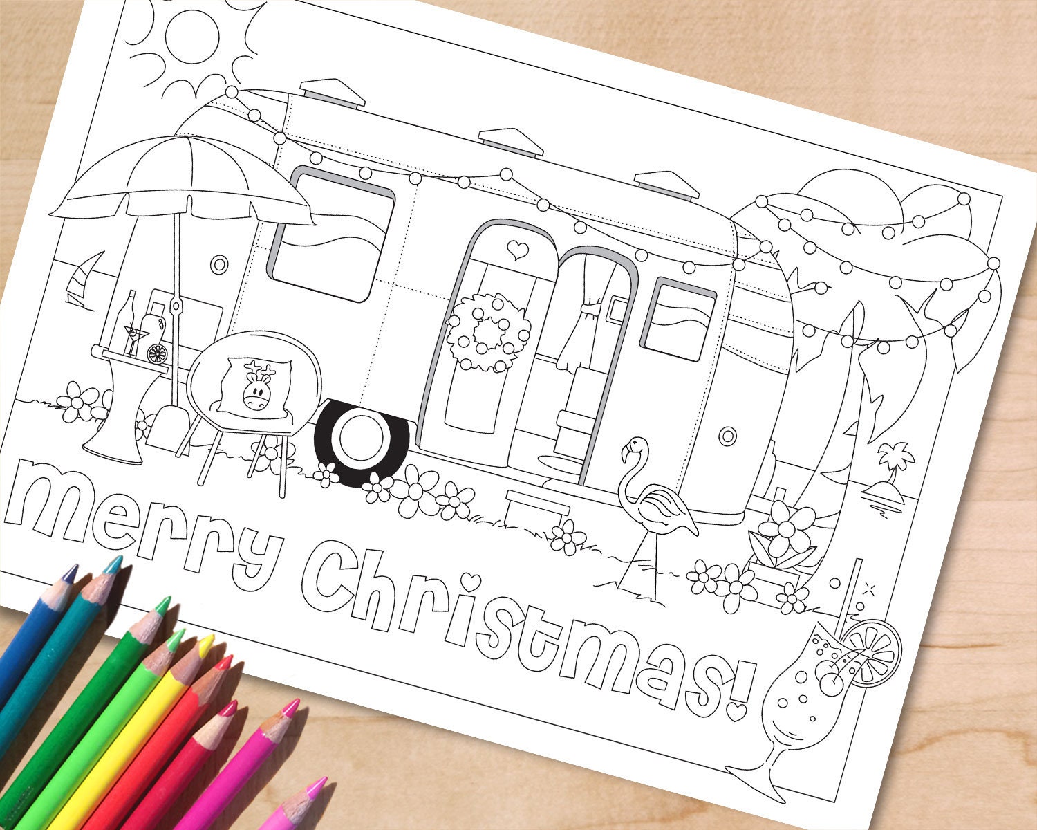 Stream Coloring Page
