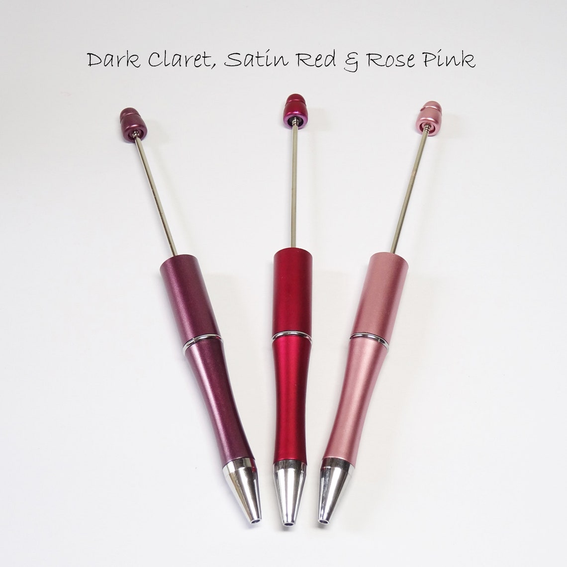 Beadable Ballpoint Pen Blanks Lightweight Acrylic & Metal. - Etsy