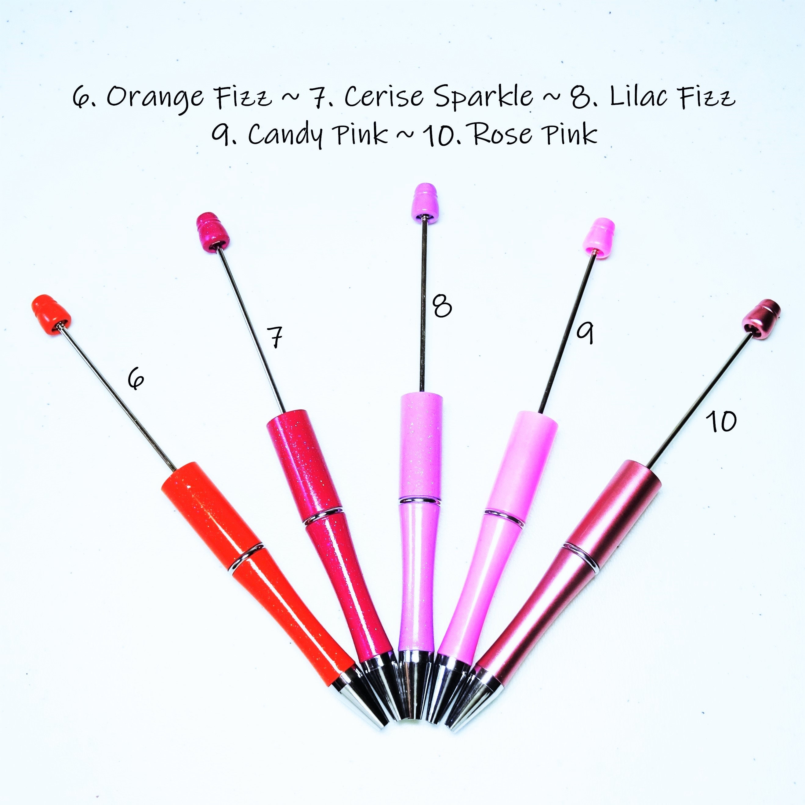 Beadable Ballpoint Pen Blanks Lightweight Acrylic & Metal. - Etsy