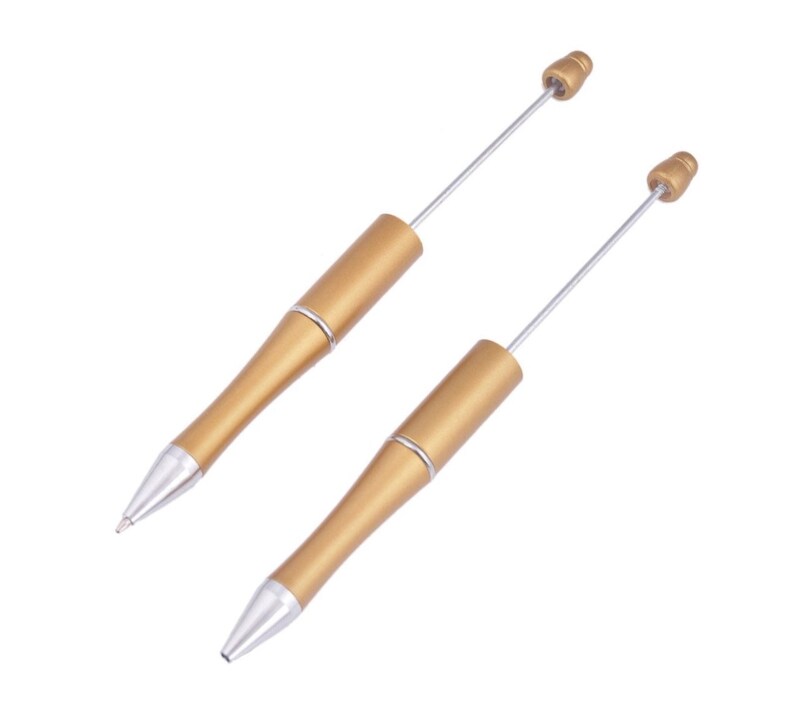 Beadable Ballpoint Pen blanks lightweight acrylic & metal | Etsy