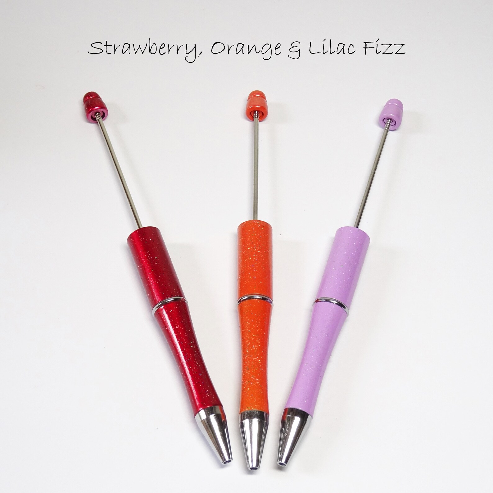 Beadable Ballpoint Pen Blanks Lightweight Acrylic & Metal. - Etsy