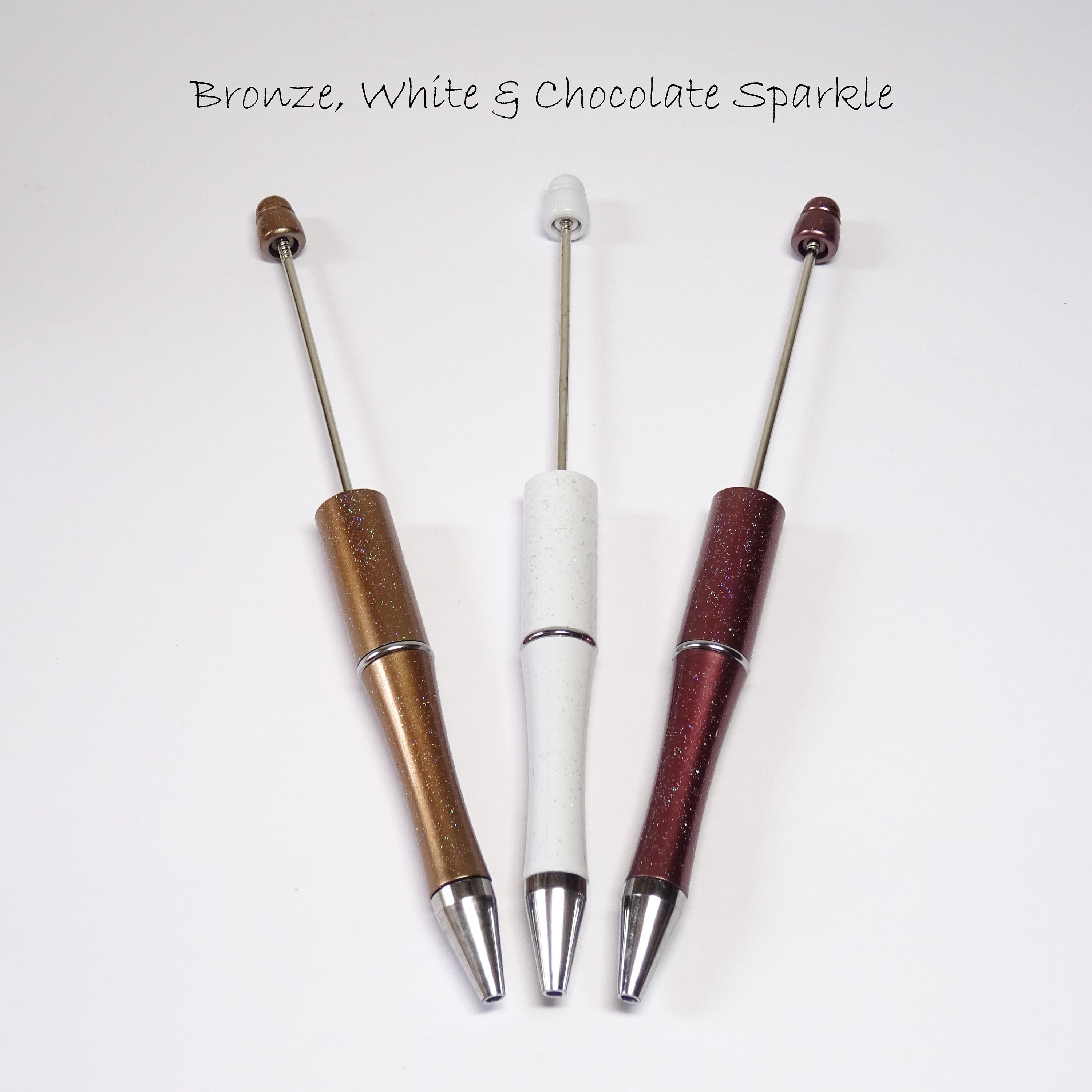 Beadable Ballpoint Pen Blanks Lightweight Acrylic & Metal. - Etsy