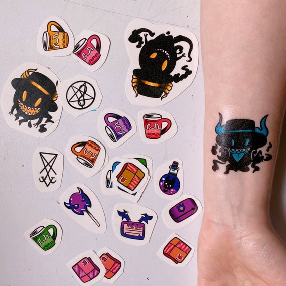 Obey Me Tattoo Set | Etsy