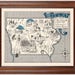 Iowa Pictorial Map 1931; Ready-to-frame 18" X 24" Print Reproduced From ...