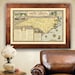 North Carolina Historical Map 1958; Ready-to-frame 24" X 36" Print ...