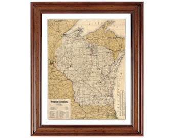 1914 Farm Line Map of Price County Wisconsin - Etsy