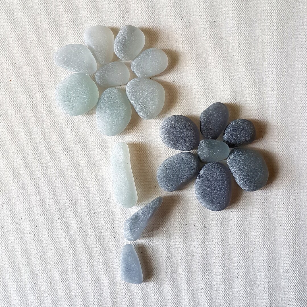 170 Gr / 19 Pcs / Genuine Ionian Sea Glass, Italian Beach Glass / Sea ...