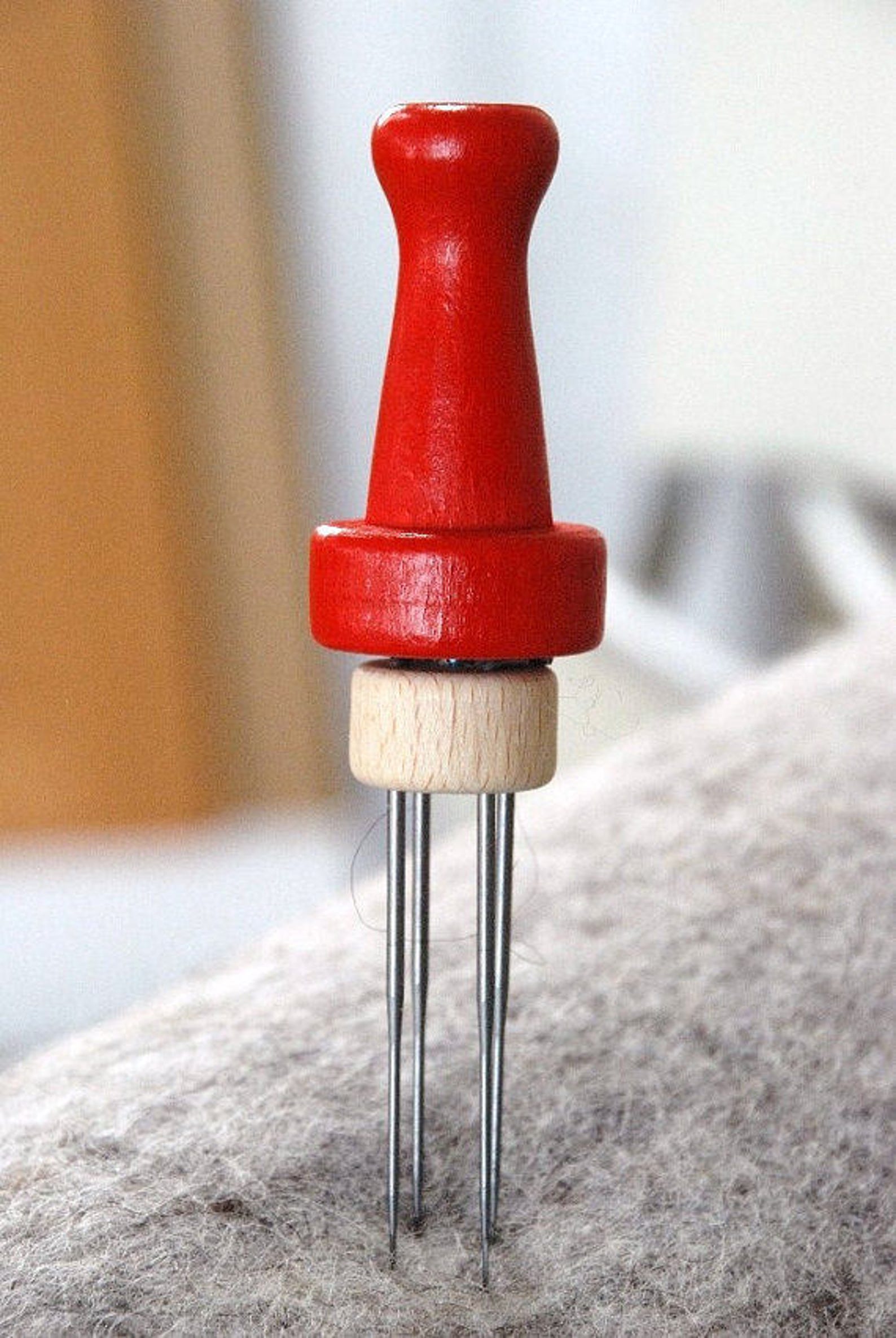 MULTI NEEDLE HOLDER ~ Holds 4 Needles for Needle Felting - Etsy