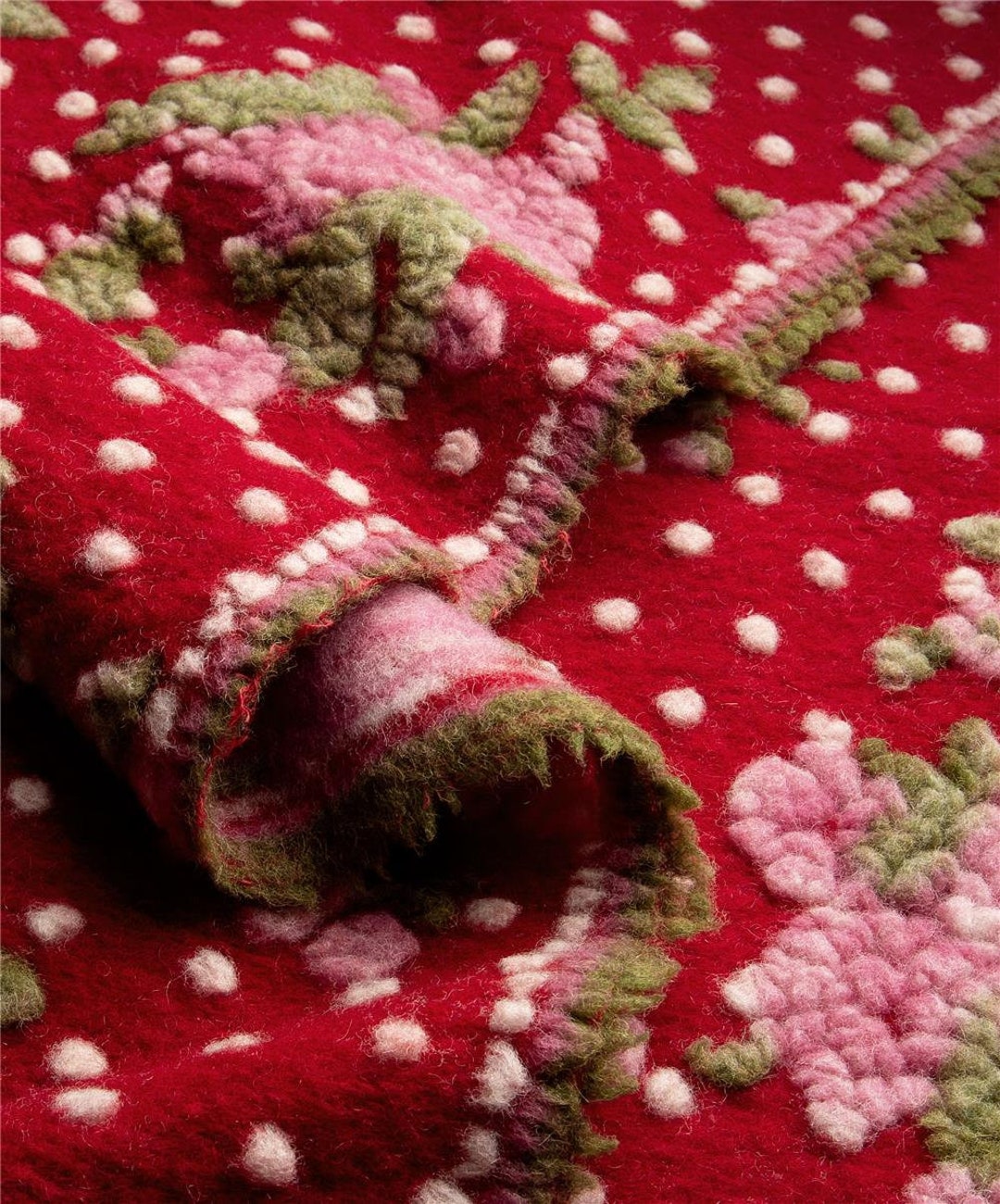 DOTTY & ROSES While Stock Lasts - Felted Wool Fabric - Etsy