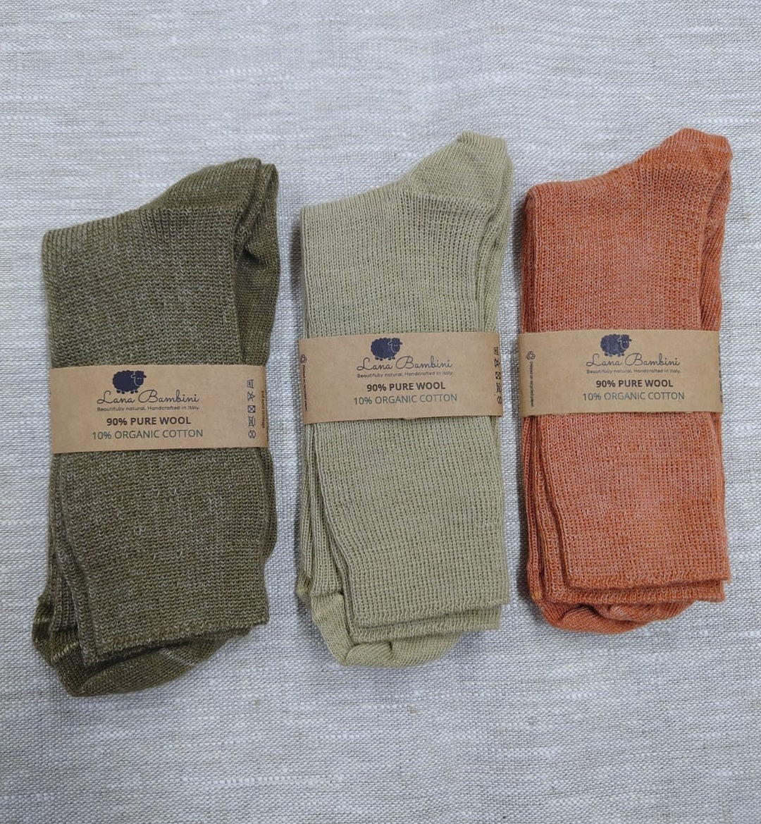 PIA ~ Children's Socks. Naturally Dyed. Wool & Organic Cotton. - Etsy ...