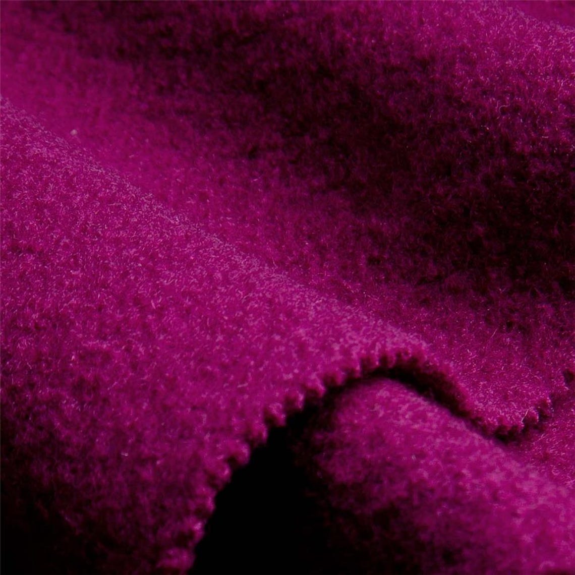 HEATHER Italian Wool Walk – 100% Felted Wool Fabric | Mulesing-free ...
