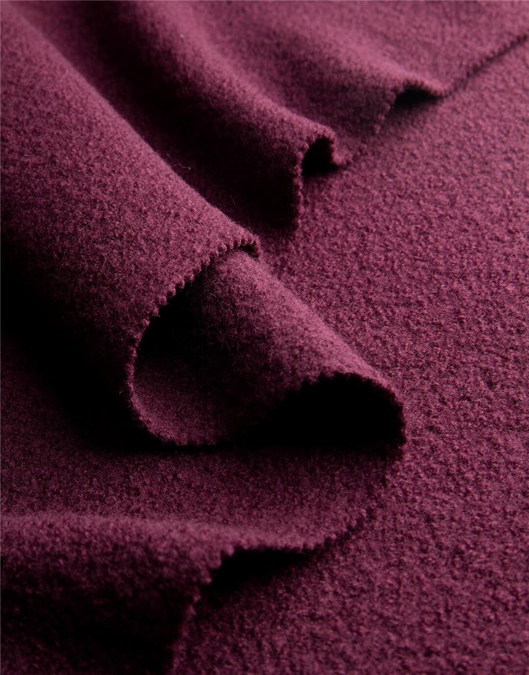 BERRY Felted Wool Walk Fabric - (WHILE STOCKS Last) - Etsy