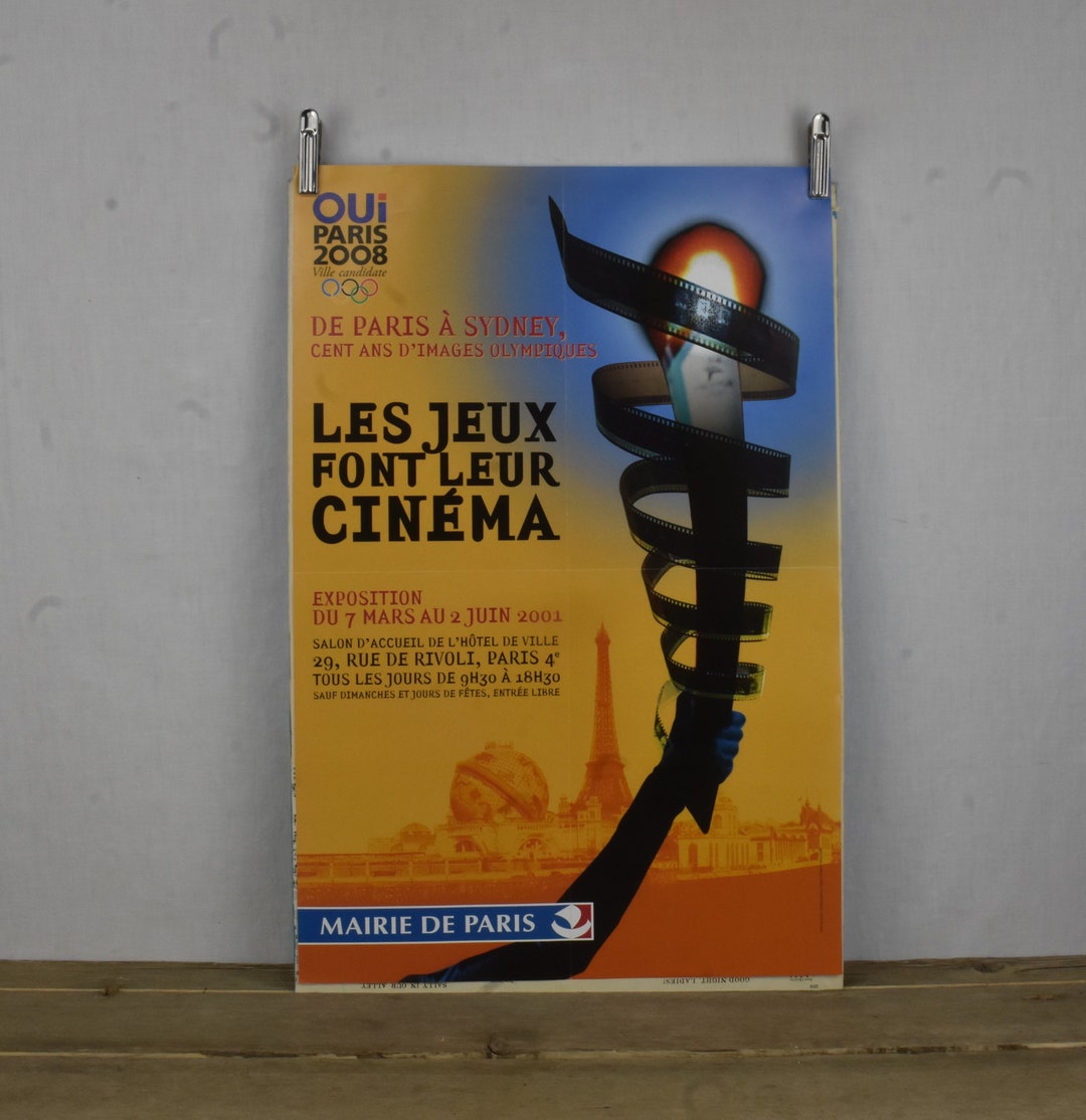 2001 French Event Poster, French Wall Decor, French Affiches ...