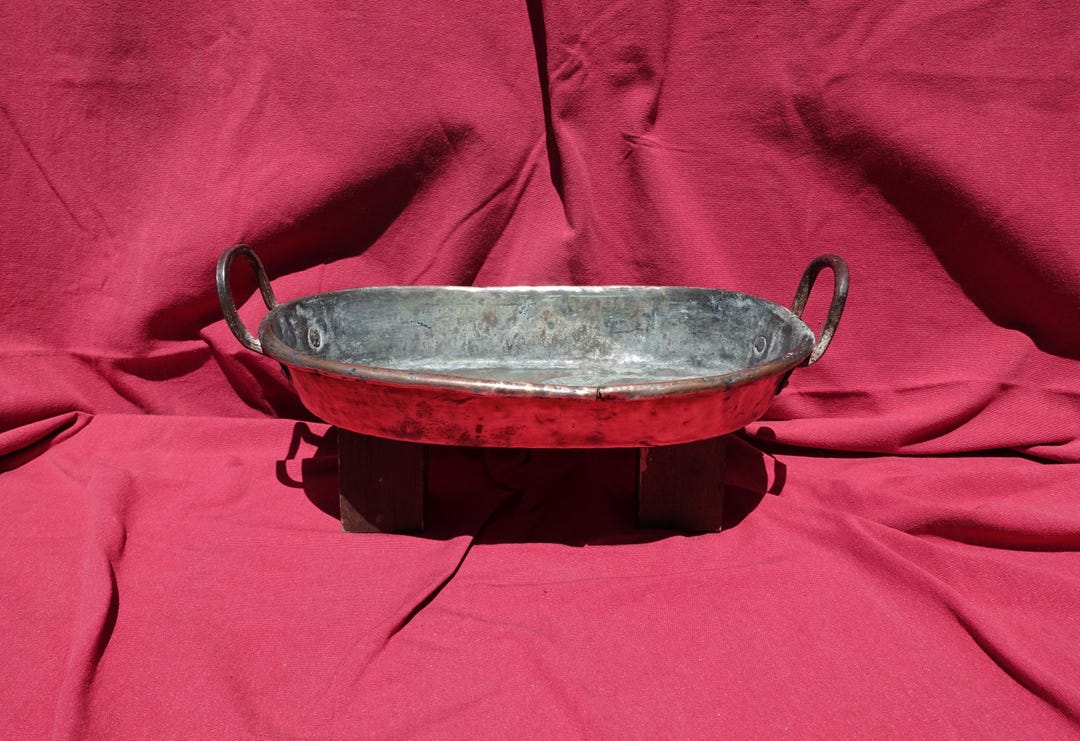 Super Shabby Chic Copper Planter, Copper Multi-plant Drip Tray, Antique ...