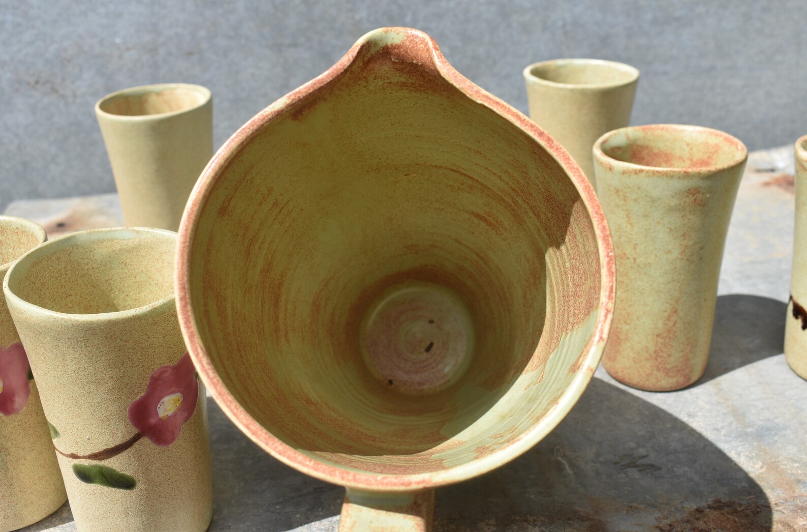 1990s French Lemonade Service Set Sublime Artisan Studio - Etsy