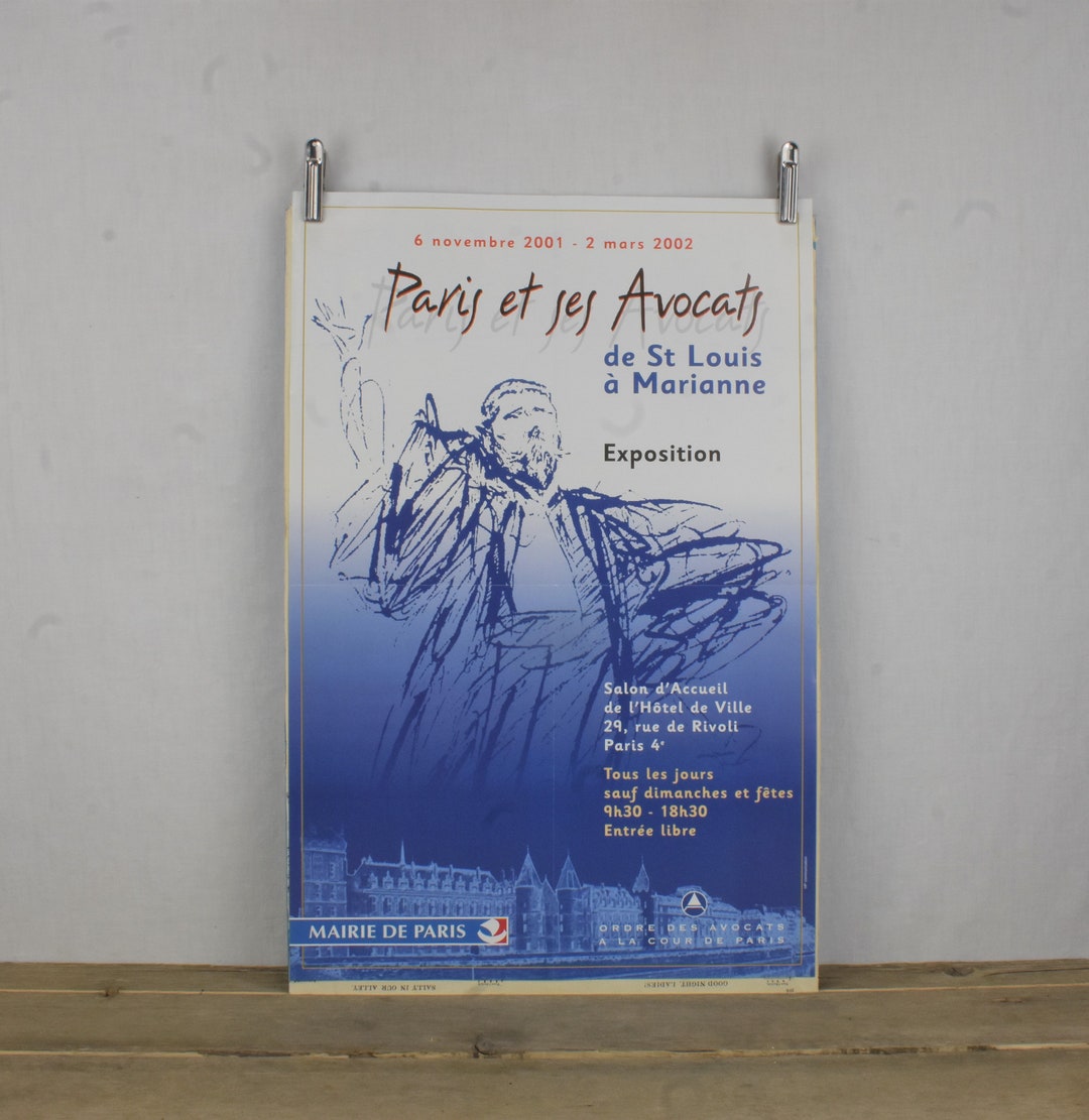 2001 French Event Poster, French Wall Decor, French Affiches ...