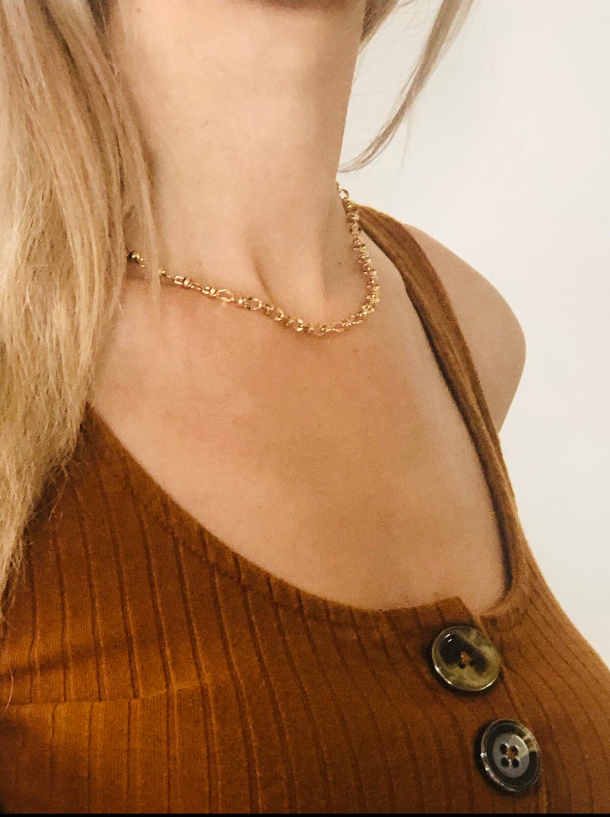 Layered Necklace For Women Choker Chain Necklace Dainty | Etsy