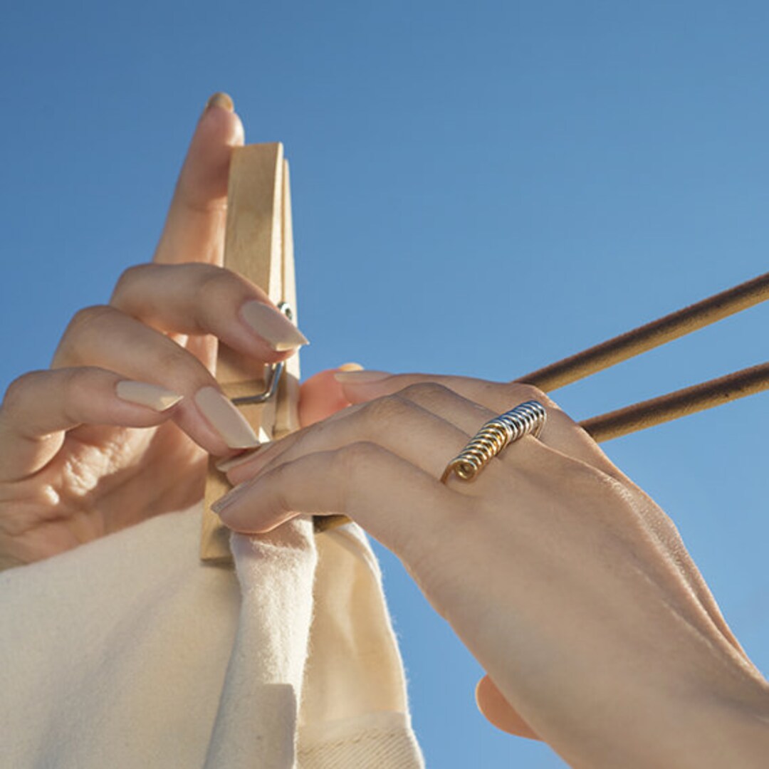 Yellow Molly Gold Ring - Etsy