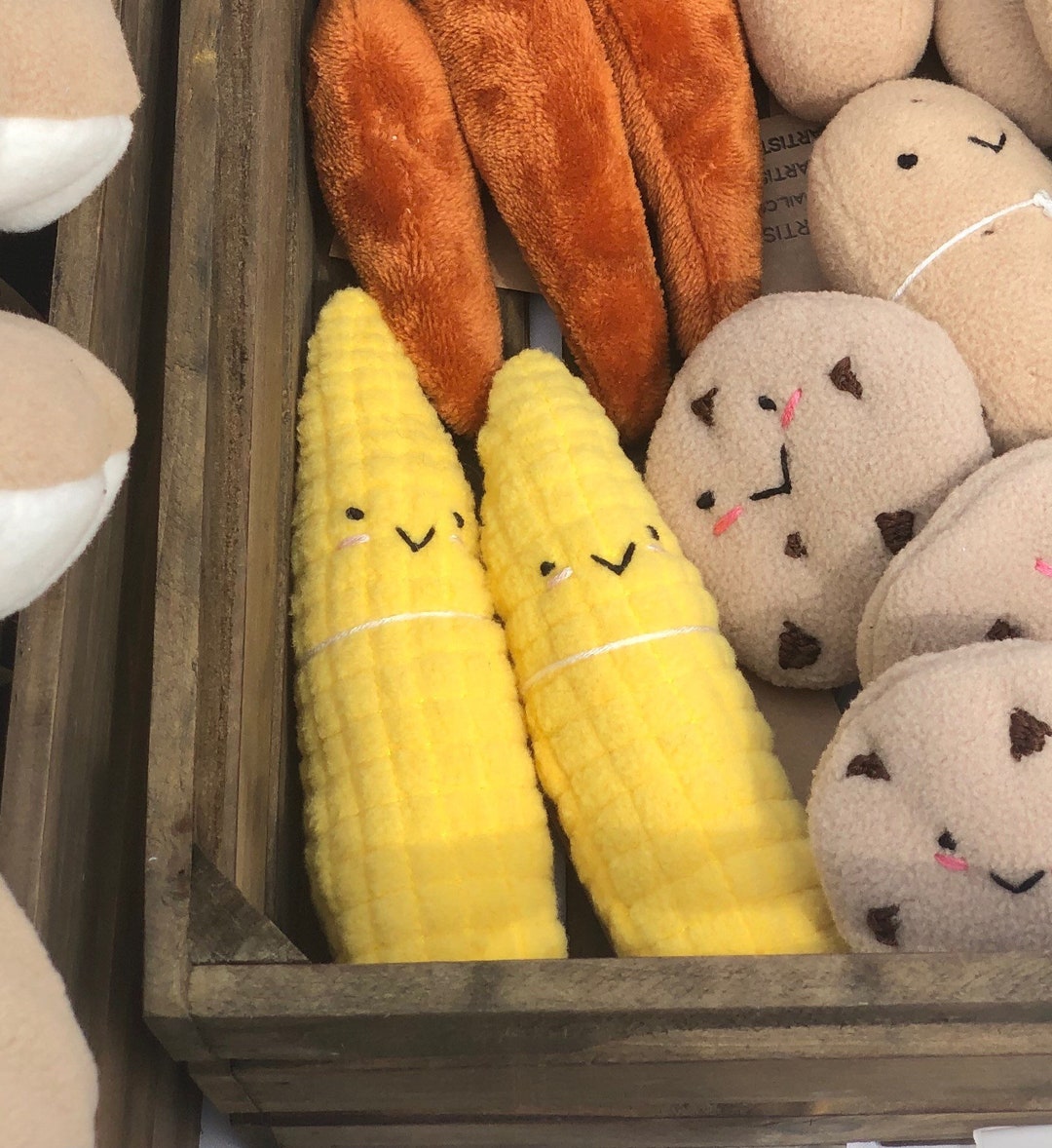 Corn Plushie // Corn Stress Toy Plushie // Baby Safe Plushie - Etsy