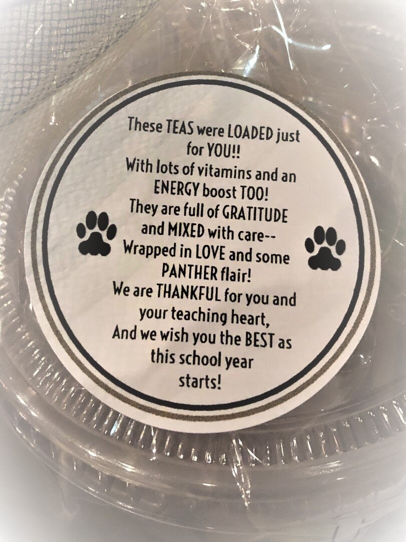 GIFT PACK --this Loaded Tea Pack Can Include a Personalized Gift Tag ...