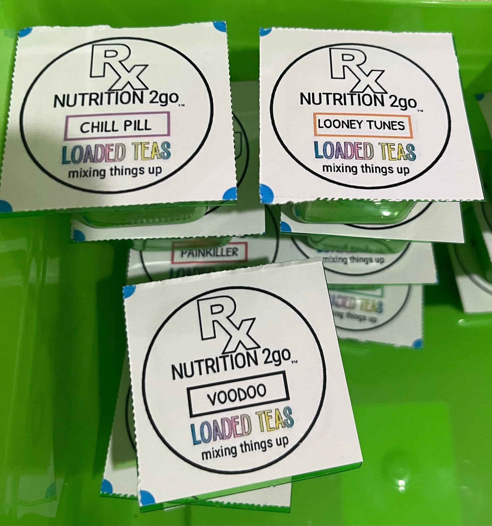 Individual Loaded Teas to Go Makes 32 Oz Cup Packed for - Etsy