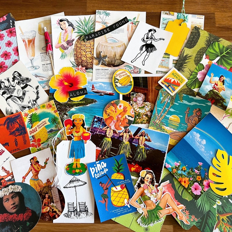 Hawaiian Scrapbook - Etsy